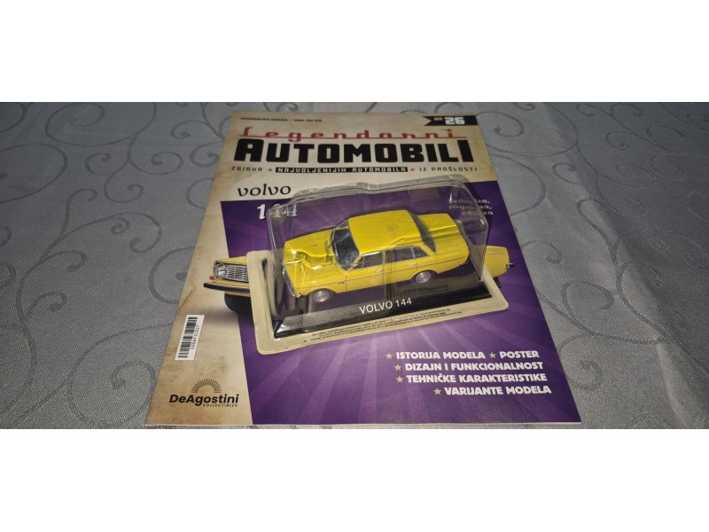 Legendarni Automobili Br.26 Volvo 144 1:43
