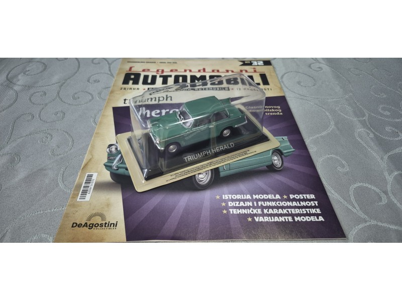 Legendarni Automobili Br.32 Triumph Herald 1:43