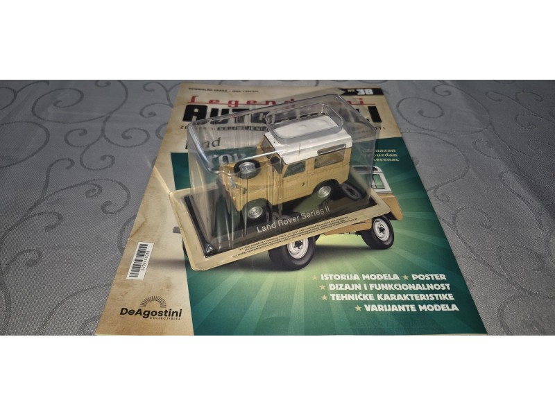 Legendarni Automobili Br.38 Land Rover Series II 1:43