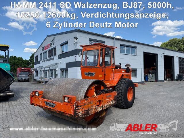 Valjak sa jednim bubnjem
Hamm 2411 SD Walzenzug 6 Zylinder Deutz