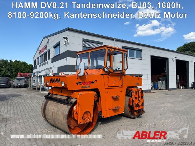 Tandem valjak
Hamm DV8.21 Tandemwalze Kantenschneider
