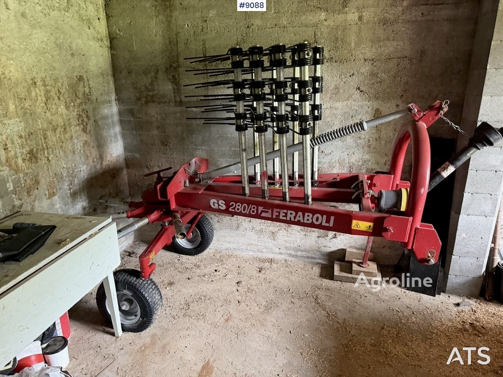 Feraboli GS280 / 8 sakupljač sena