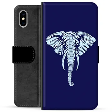 IPHONE X / IPHONE XS PREMIJUM FUTROLA-NOVČANIK - SLON