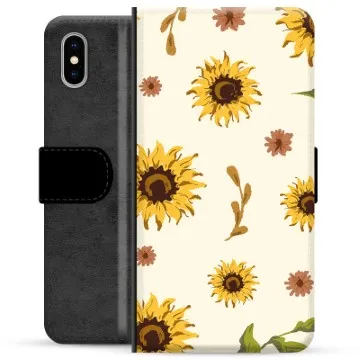 IPHONE X / IPHONE XS PREMIJUM FUTROLA-NOVČANIK - SUNCOKRET