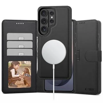 SAMSUNG GALAXY S26 ULTRA TECH-PROTECT 2-IN-1 WALLET CASE - MAGSAFE COMPATIBLE - BLACK