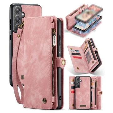 SAMSUNG GALAXY A55 CASEME 008 2-U-1 MULTIFUNKCIONALNA FUTROLA-NOVČANIK - ROZE