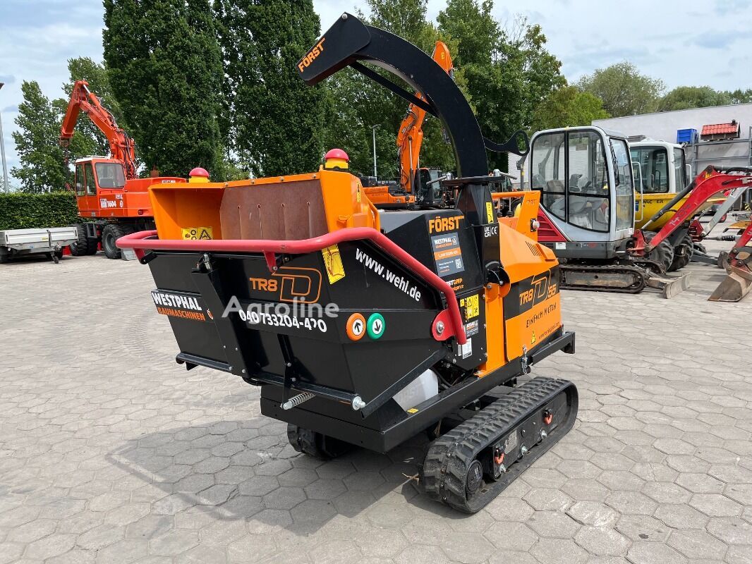 Först TR8D55 drobilica za drvo