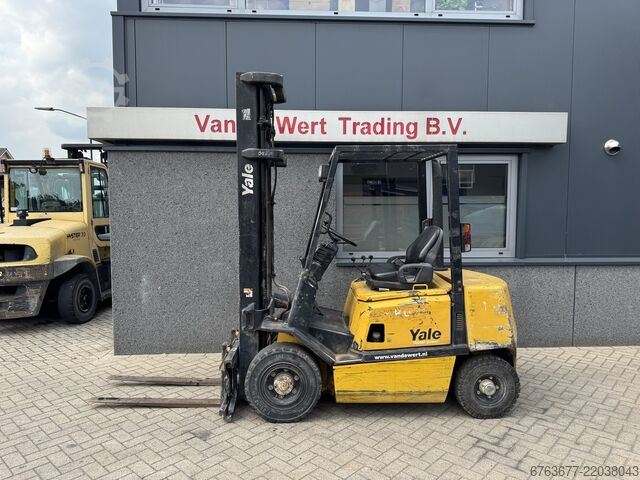 Yale GDP20AF Duplo 430 Sideshift Dizel 1995
YALE GDP20AF Duplo 430 Sideshift Diesel 1995
