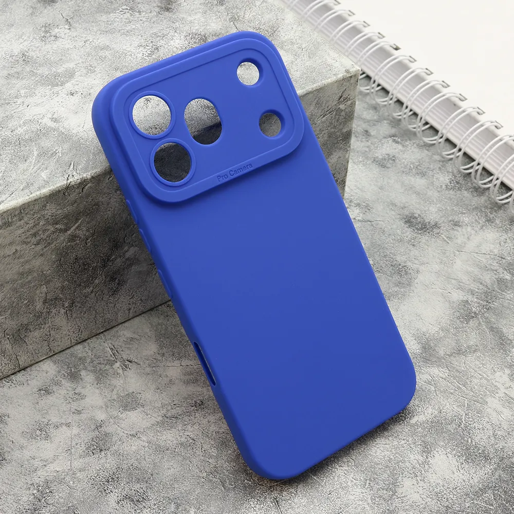 Futrola Silikon Pro Camera za Honor 600 Pro tamno plava