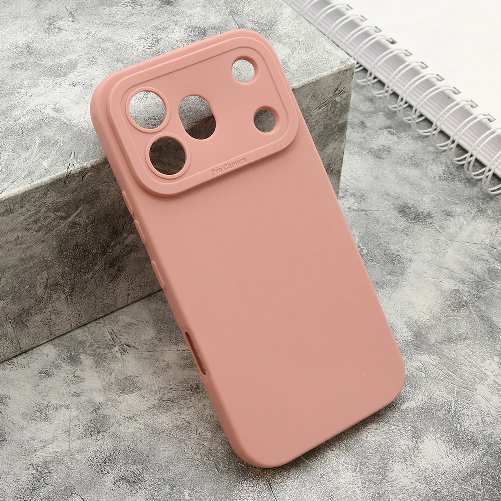 Futrola Silikon Pro Camera za Honor 600 Pro roze