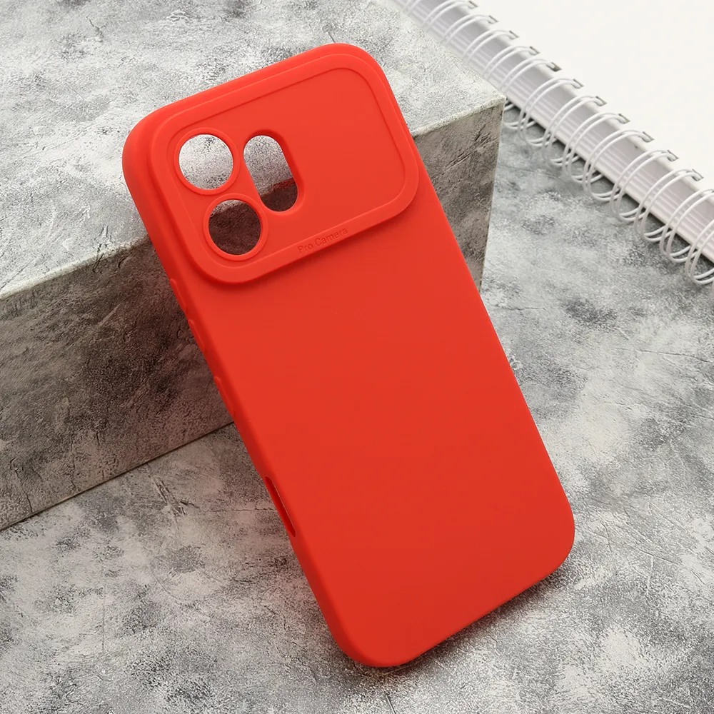 Futrola Silikon Pro Camera za Honor 600 crvena