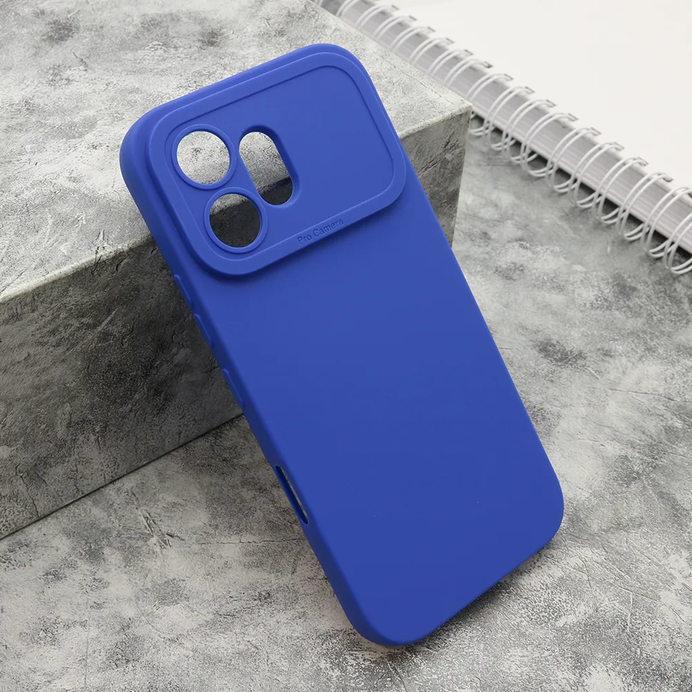 Futrola Silikon Pro Camera za Honor 600 tamno plava