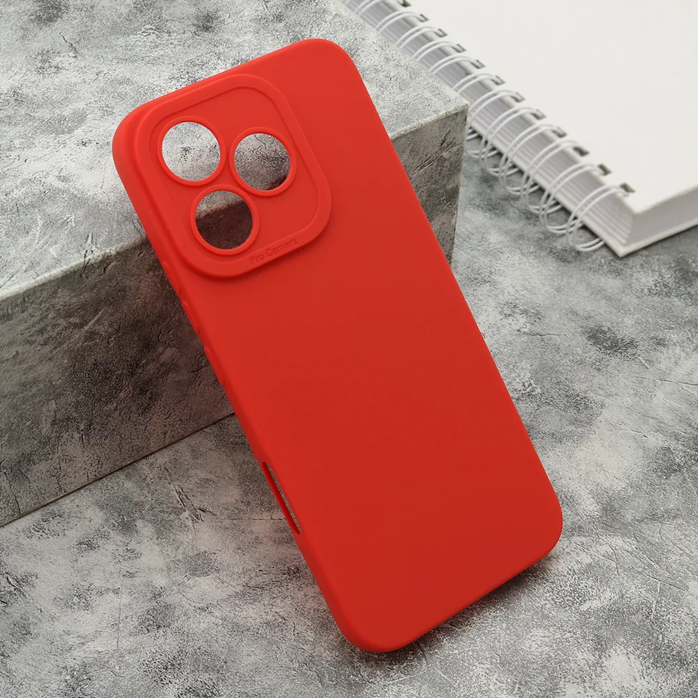 Futrola Silikon Pro Camera za Honor 400 Lite crvena