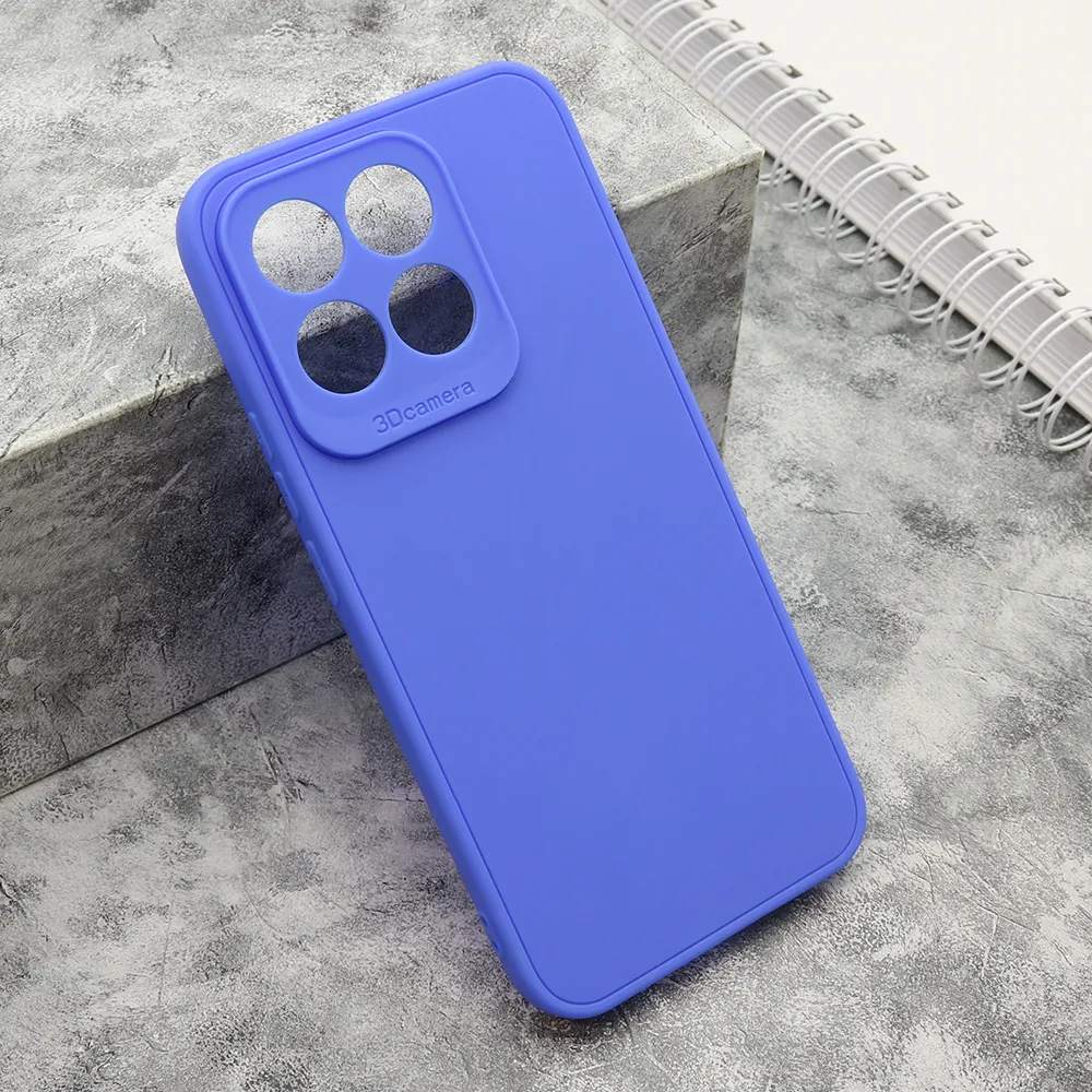 Futrola Soft 3D camera za Honor X8c plava