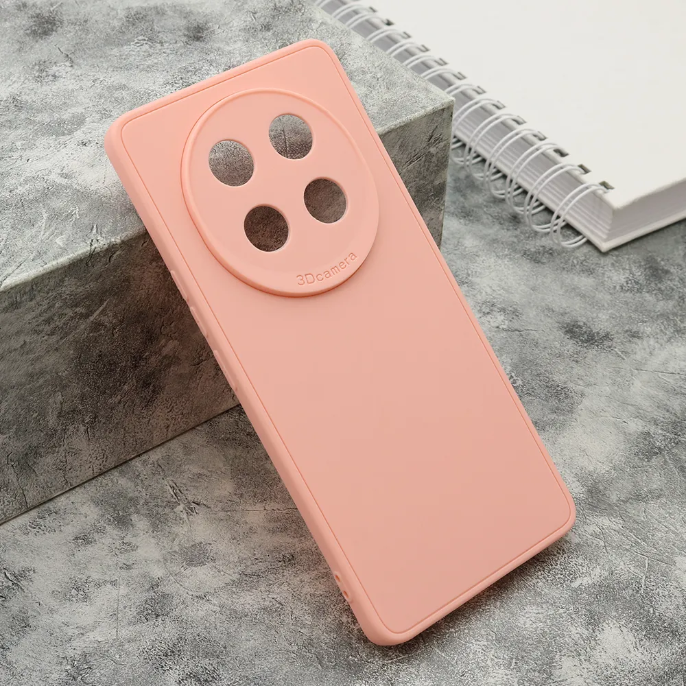 Futrola Soft 3D camera za Honor Magic 7 lite pink