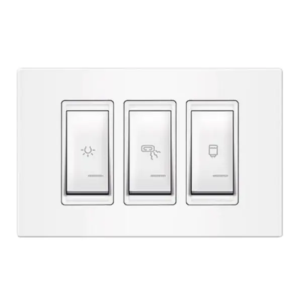 Set sklopki za kupatilo 3x16ax 250v~ sa indikacijom, univerzalni (svetlo, grejal ALING-CONEL