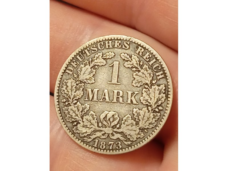 1 marka 1873g. A srebro 5,55g.
