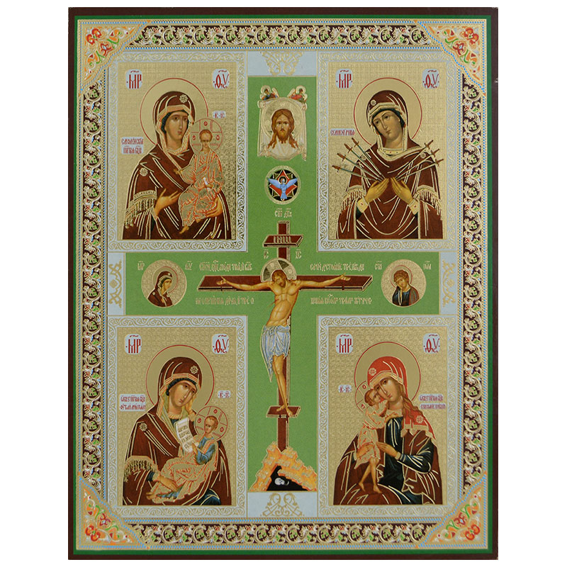 Presveta Bogorodica (18x15) cm