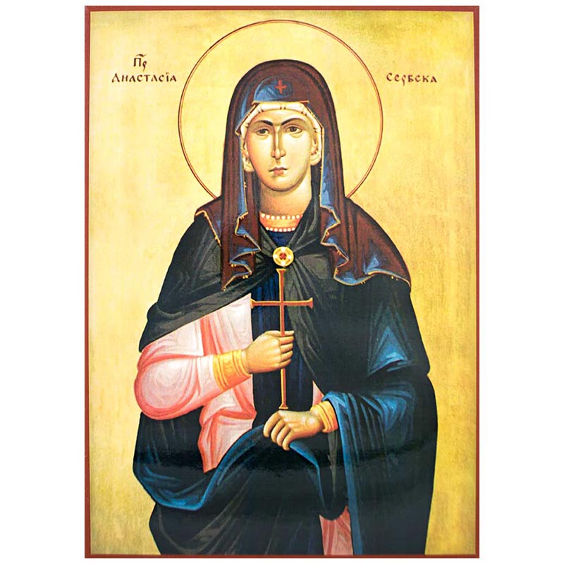 Sveta Anastasija Srpska (33x23) cm