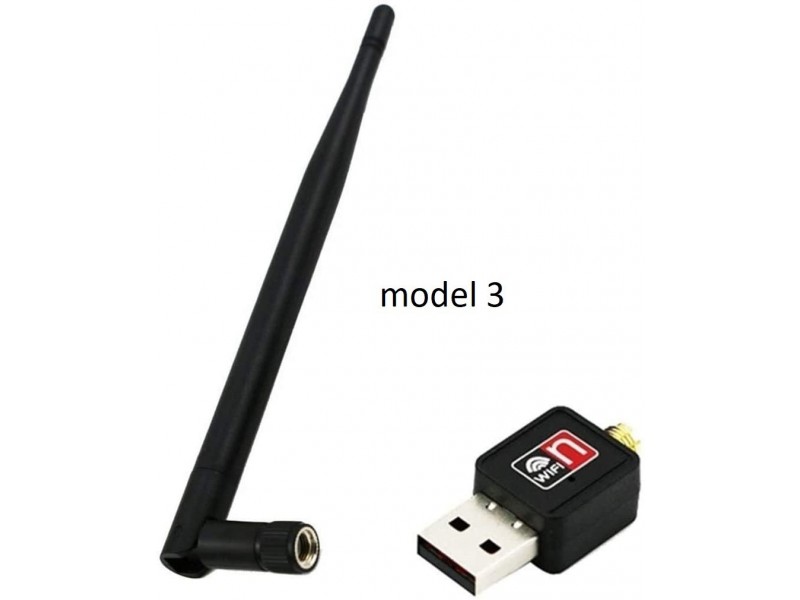 USB WiFi Adapter sa antenom od 5dBi - NOVO