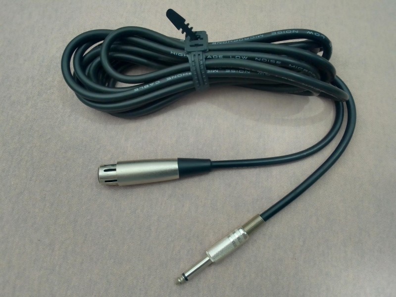PRO mikrofonski kabal 5m XLR na bananu NOV