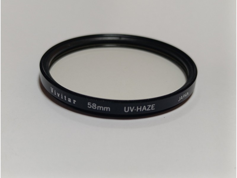 Filter Vivitar 58mm UV-HAZE