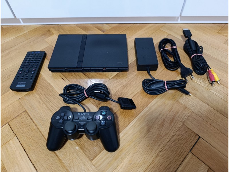 Sony Playstation 2 Slim Komplet PS2
