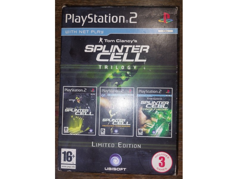 Sony Playstation 2 Splinter Cell limited edition