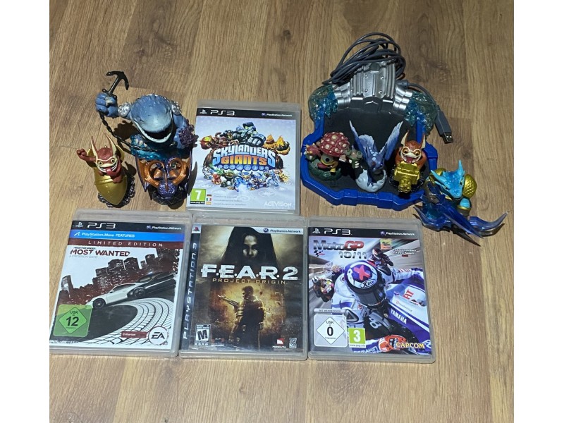 Ps3 igrice + portal + figure