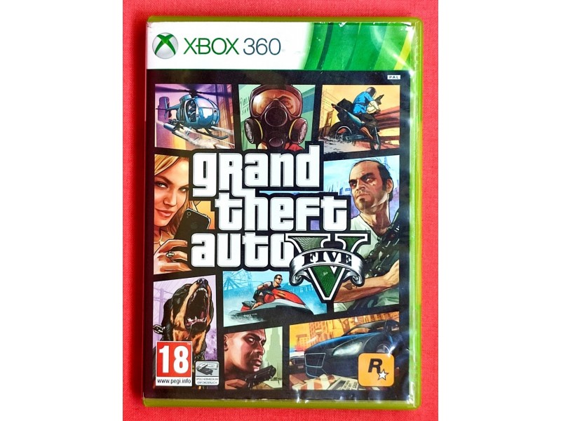 GTA V 2xcd - XBox 360 Originalna Igra