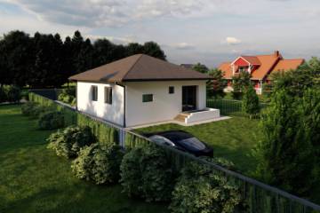 Moderna kuća u sivoj fazi u Vrčinu 104m2