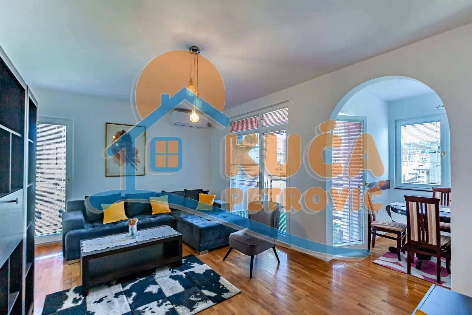 četvorosoban stan, 85 m2, Centar, Prijezdina ID: p-016624
