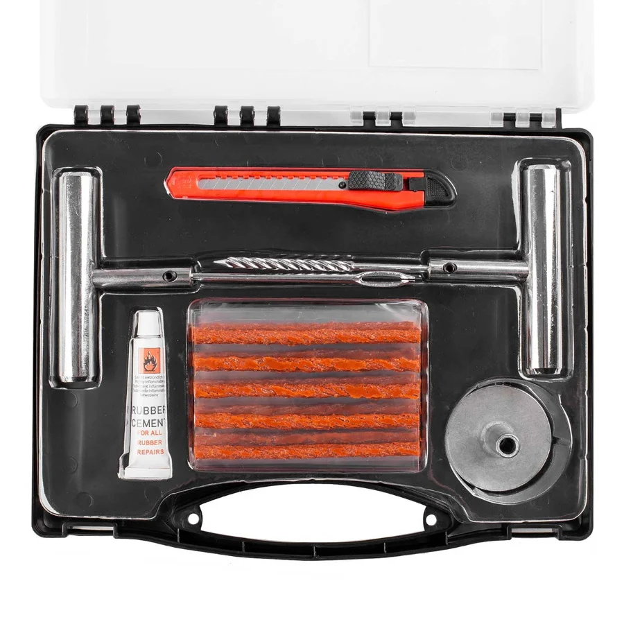 Set za reparaciju i krpljenje tubeles guma, Profi – Amio 02829