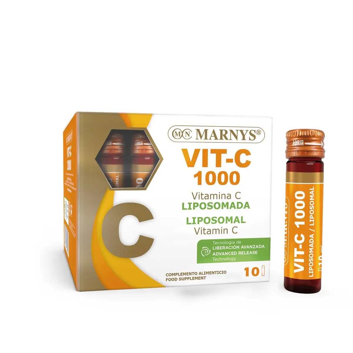 MARNYS Liposomalni vitamin C u ampulama 10/1 124160