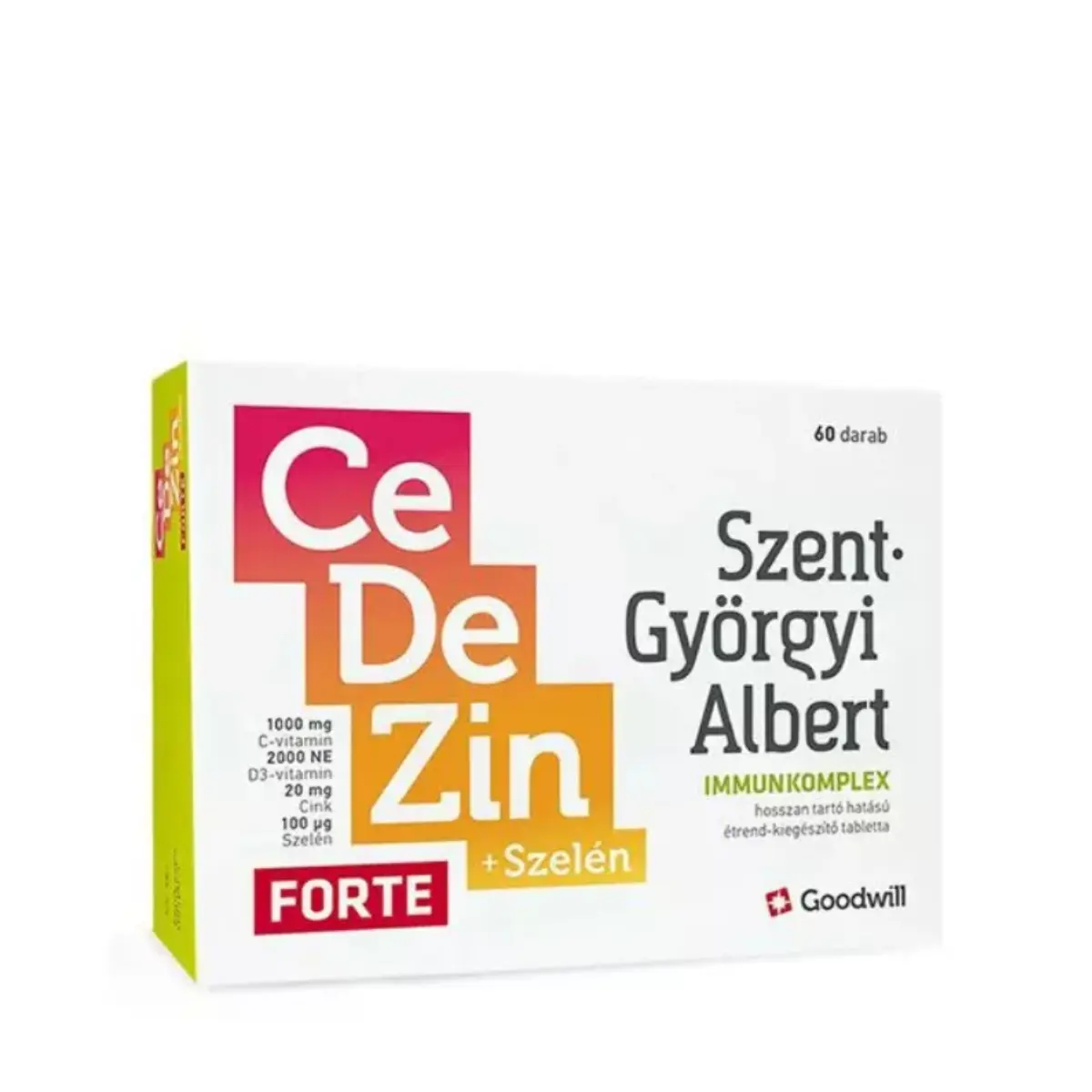 GOODWILL Cedezin forte selen Kompleks vitamina, 60 tableta