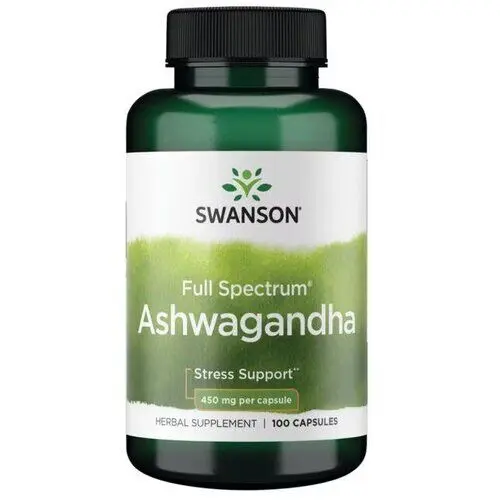 Swanson Ašvaganda, 450 mg, 100 kapsula