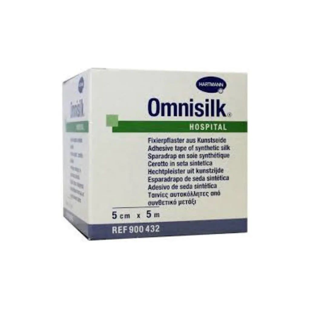 Hartmann Omnisilk Flaster, 5x5 cm