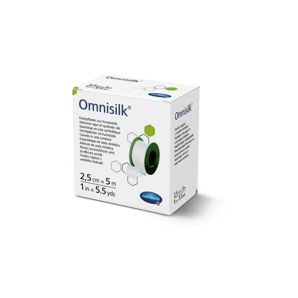 Hartmann Omnisilk Flaster, 2.5x5 cm