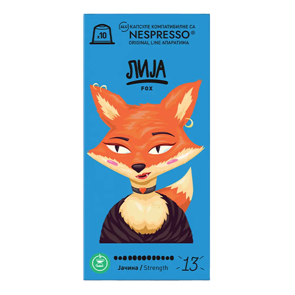 Kafeterija&Love&Brands Kapsule za Nespresso Lija, 10 komada