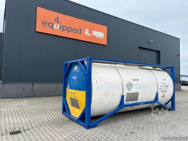 Tank kontejner
Welfit Oddy 20FT ISO, 24.930L / 1-COMP / T11 / valid 5Y/CS...
