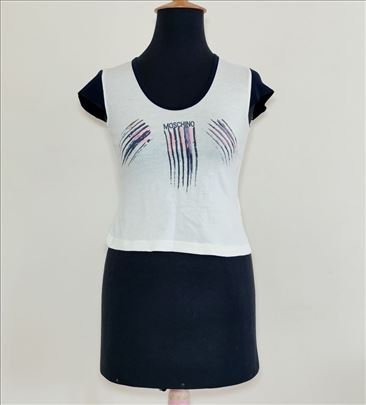 Moschino top majica (natpis), XS