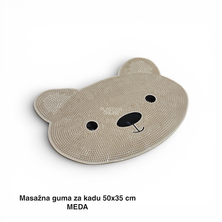 Masažna guma za kadu 50×35 cm MEDA moka