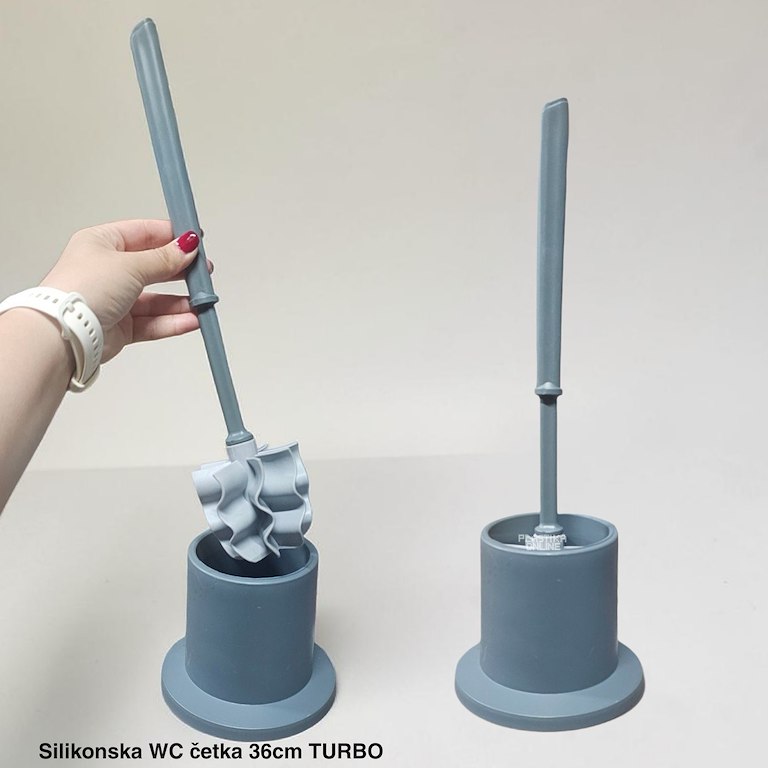 Silikonska WC četka 36 cm TURBO