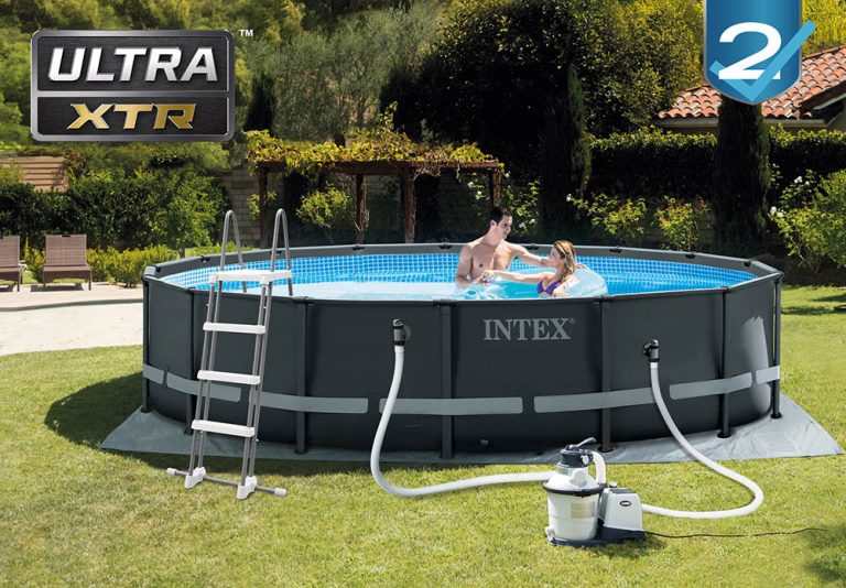 Bazen Intex Ultra XTR 4.88m x 1.22m Frame bazen sa čeličnom konstrukcijom i peščanom pumpom