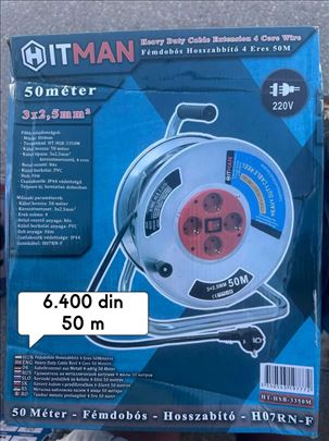 Motalice sa 50m kabla
