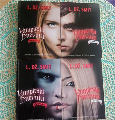 L.Dz.Smit-Vampirski dnevnici -komplet 4 knjige