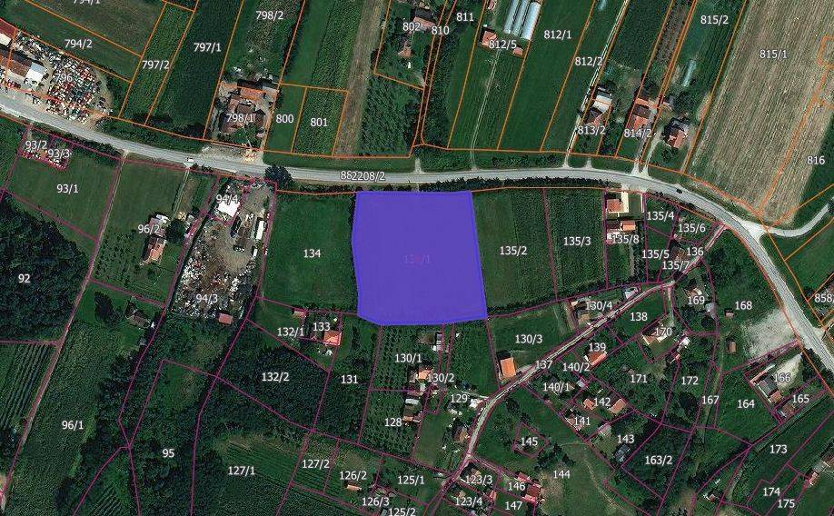 Poljoprivredno zemljište za Prodaja