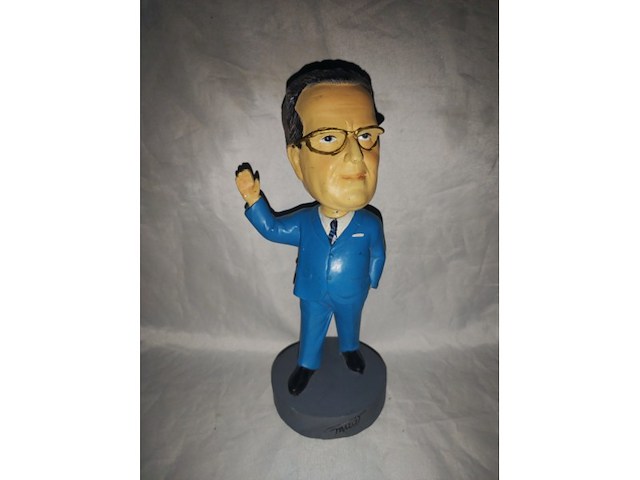Vintage Ex Yu Bubble Head Figura Tito