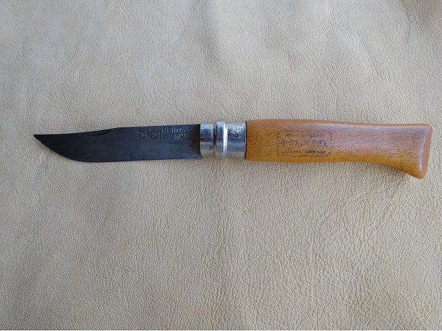 Vintiđ Opinel No.8 Karbonski čelik 1967-1980