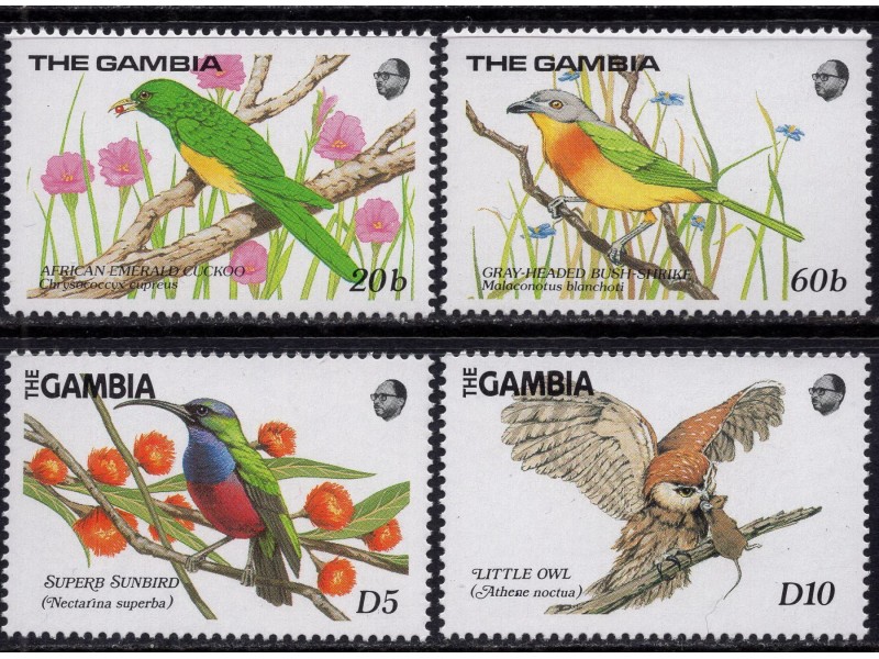 Gambia 1989. Fauna, Ptice